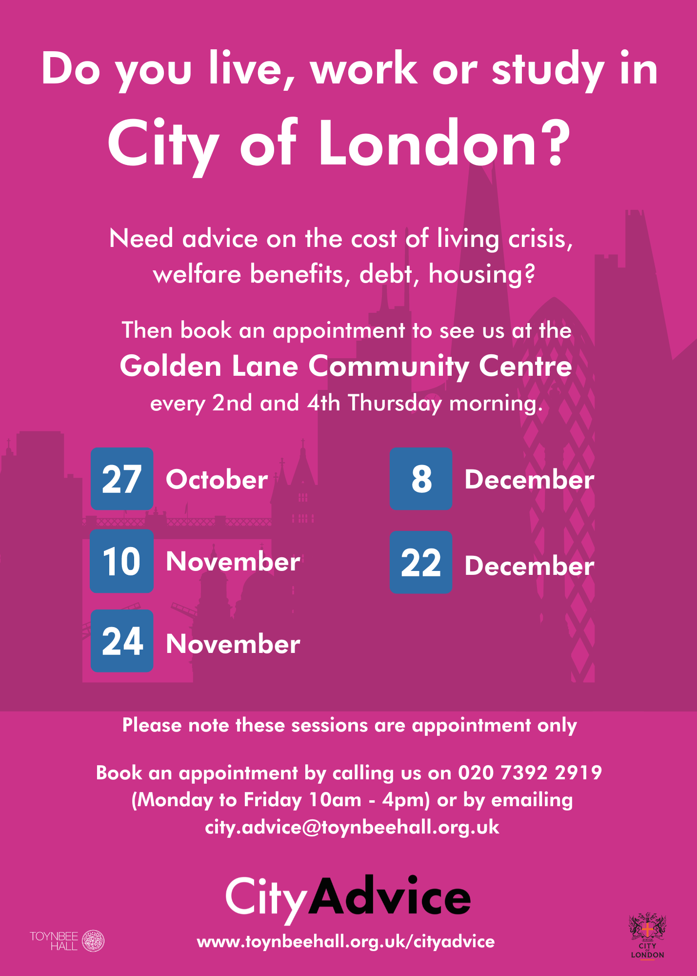 City Advice - City of London Family Information Service