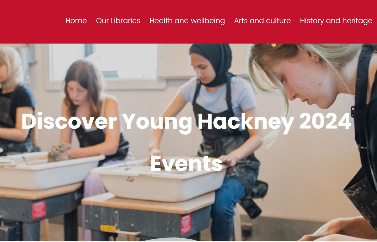 Discover Young Hackney 2024 Events - City of London Family Information Service